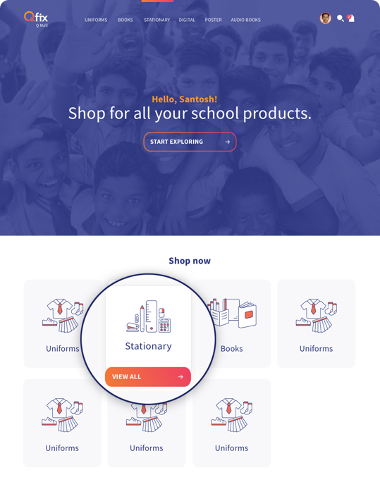 Marketplace for offering & selling products and services through Qfix ...